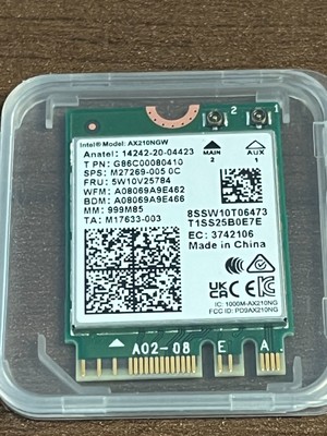 Intel AX200 AX201 AX211 AX210 Killer 6E 9560 BE200 Wi-Fi 7 | eBay