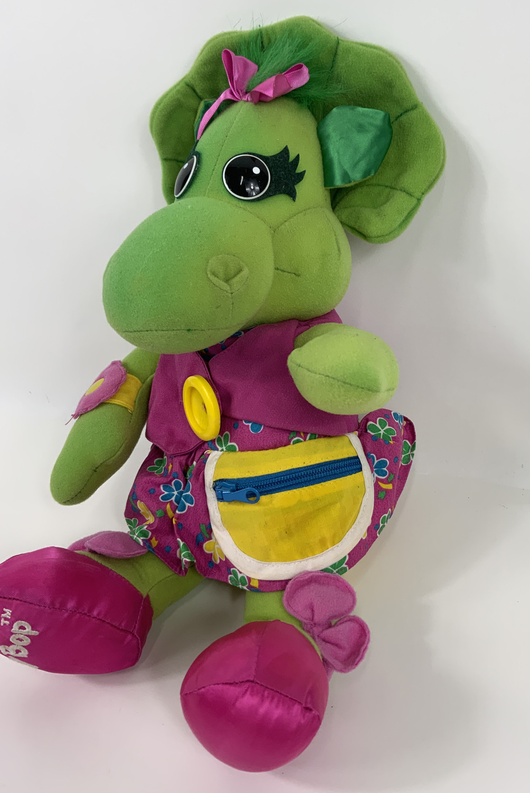 Barney Dress Up Baby Bop Stuffed 17" Plush Playskool 1993 | eBay UK