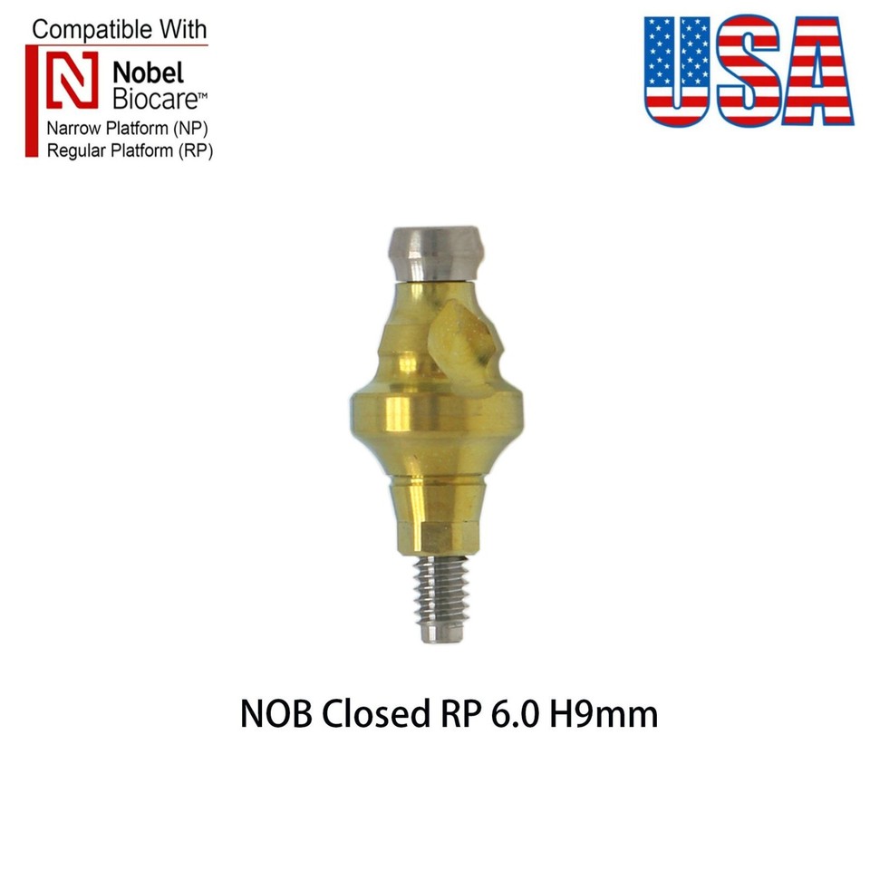 US Dental for Nobel Biocare Active Impression Transfer Coping Closed ...