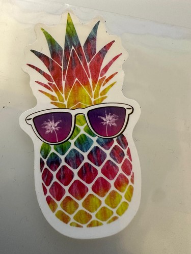 Rainbow Pineapple Sticker Decal | eBay