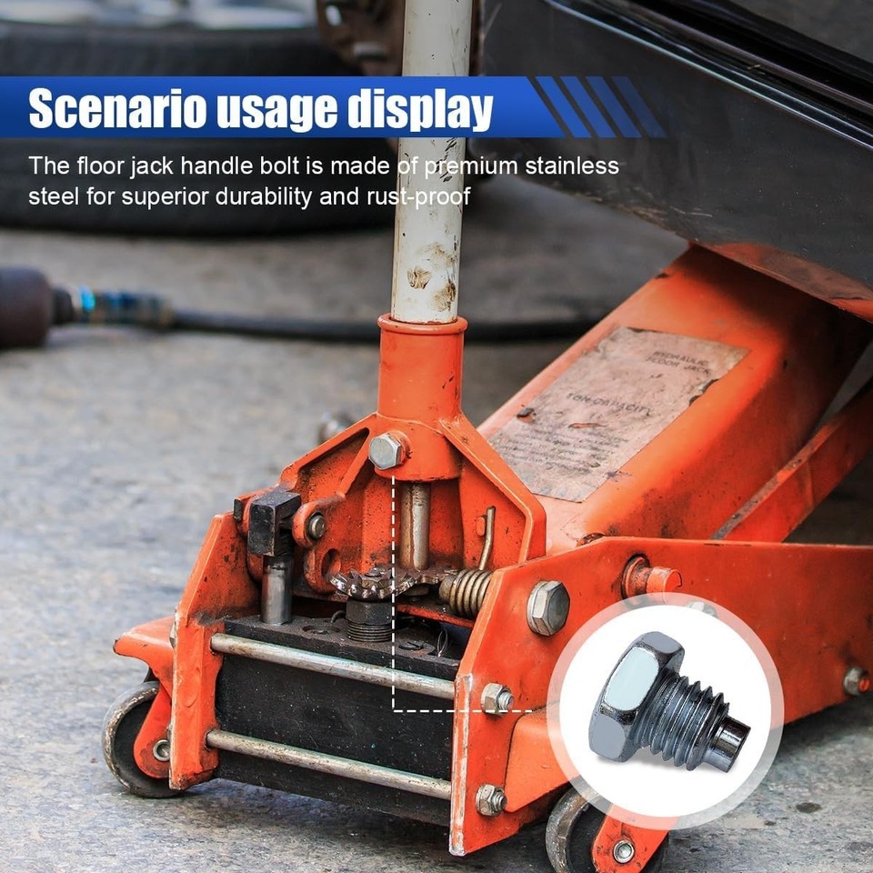 Car Floor Jack Handle Bolts, 3 Ton 4 Ton Horizontal Floor Jack Pressure ...