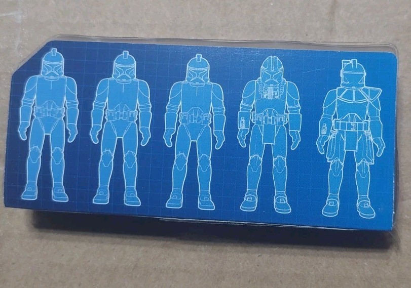 Star Wars Micro Galaxy Squadron Captain Rex AT-TE Pilot Clone Trooper ...