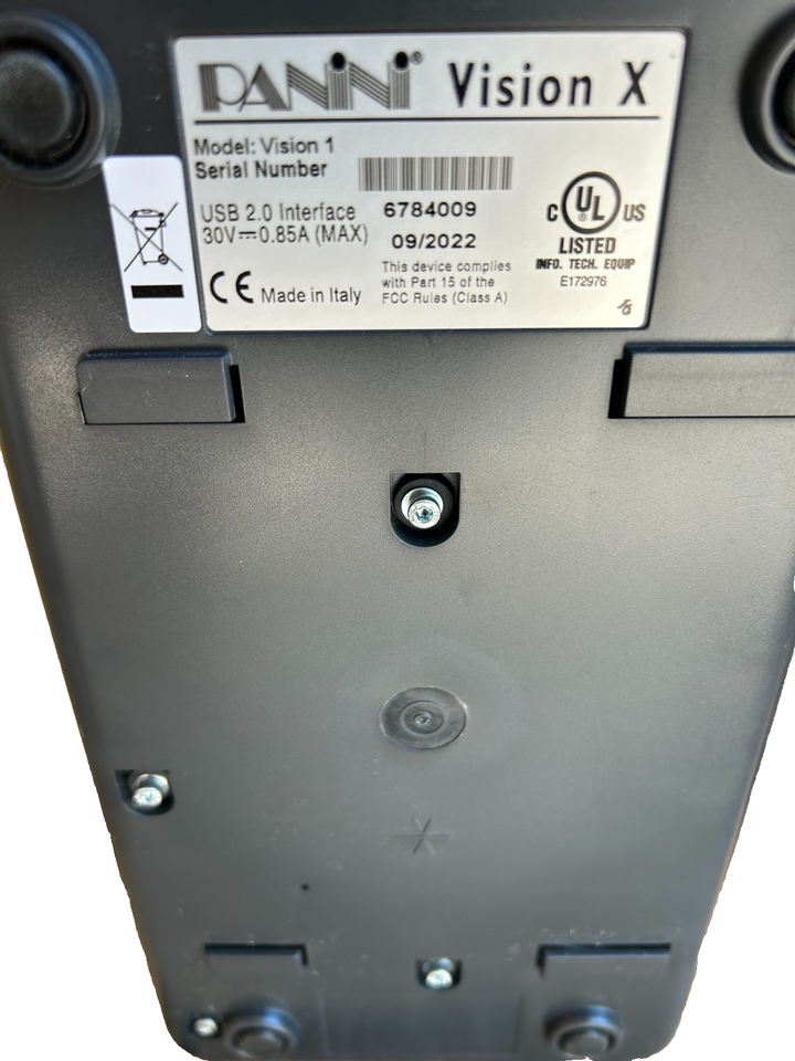 Panini Vision X Check Scanner 125 dpm feeder limit at 50 docs. | eBay