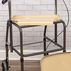 Adjustable Mobility Trolley Hand Brakes Walker Indoor Kitchen 4 Wheels ...