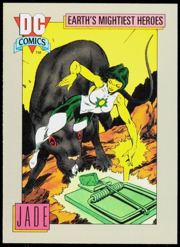 1992 Impel DC Comics Cosmic #59 Jade | eBay