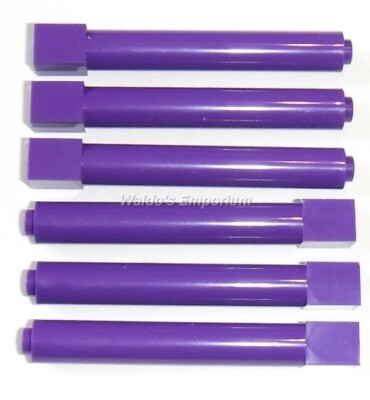 Lego Support Column 1x1x6, Solid Pillar 43888 Dark Purple, New ...