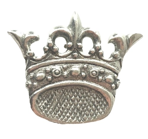 St Edward Crown Pilgrim Medieval Handcrafted In Pewter Pin Badge W/A ...