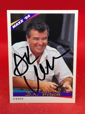 AUTOGRAPH on card: D.K. Ulrich 1994 Maxx #113 | eBay