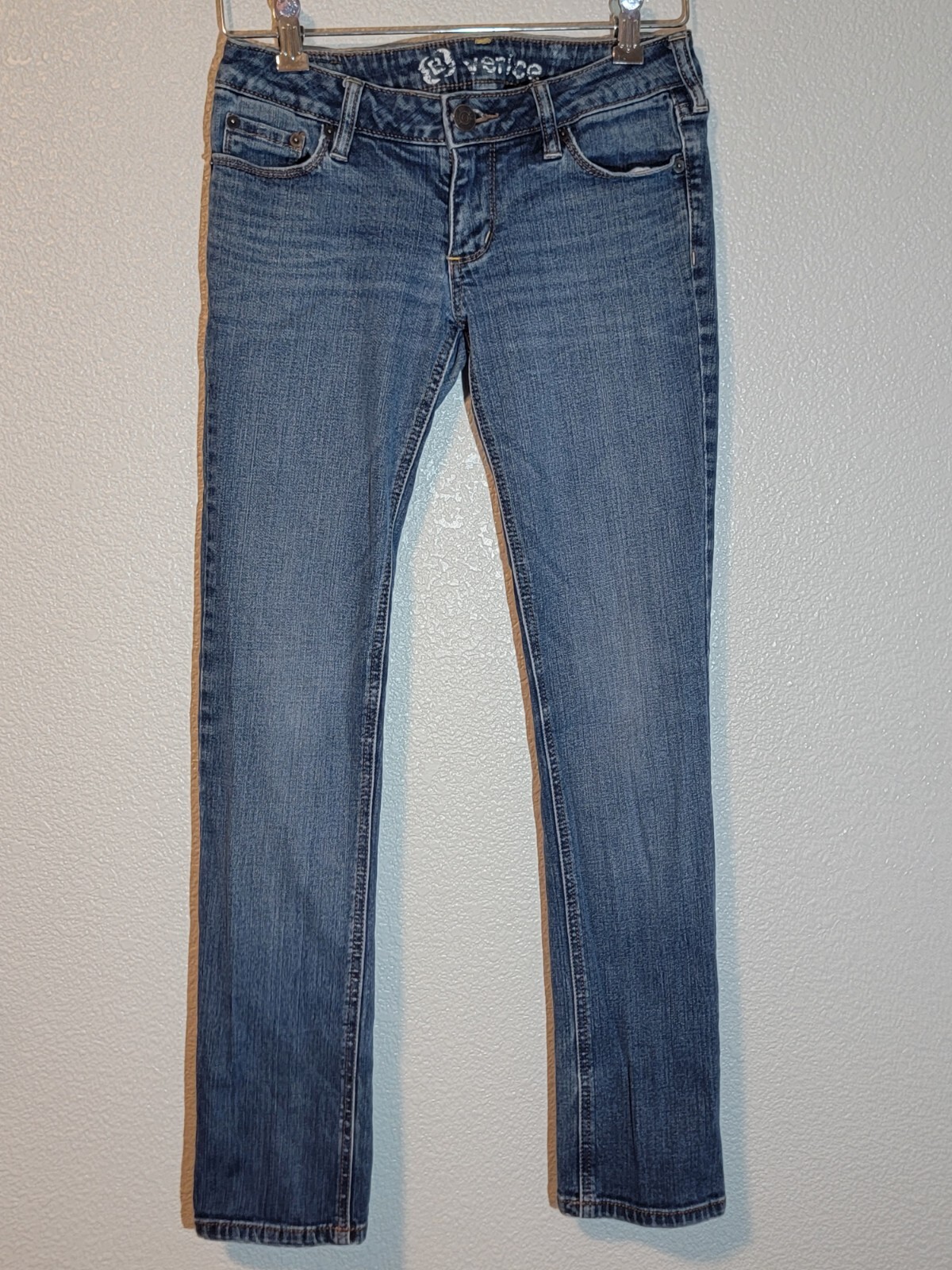Bullhead Jeans Womens Size 3 Short Skinny Low Rise Stretch Denim Blue ...