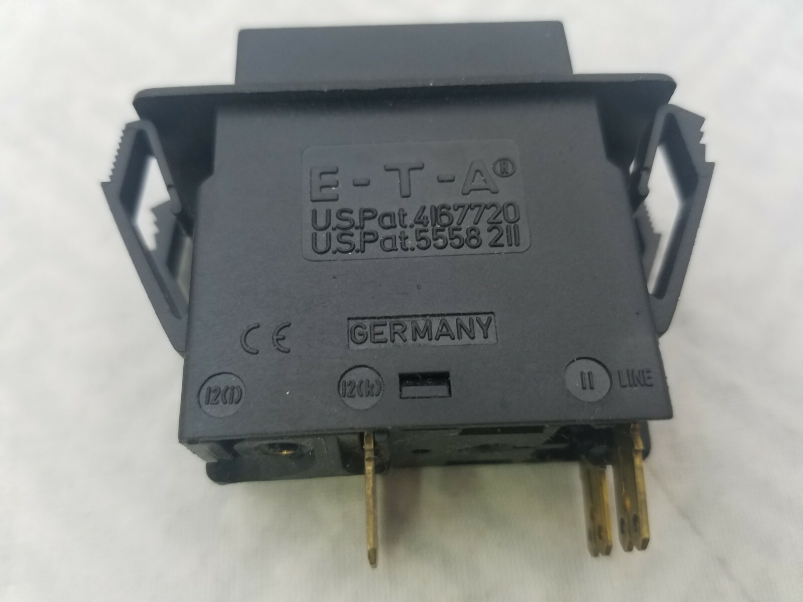 ETA Switch, Breaker, On-Off Combo 3120-F323-P7T1-W19LB3-8A, AC-240V DC ...