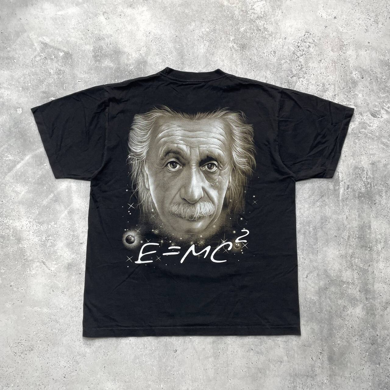 Vintage 2000s Albert Einstein Single Stitch T Shirt - Gem