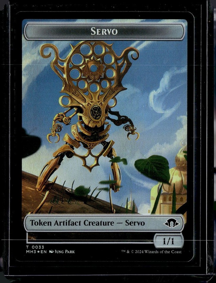Fox/Servo - Token - Foil - MH3 - NM - MTG Magic the Gathering | eBay