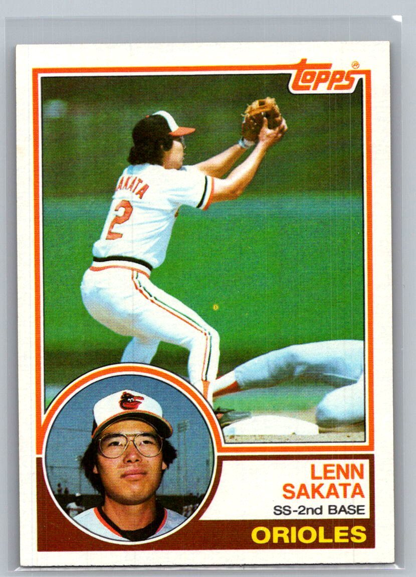 1983 Topps #319 Lenn Sakata Baltimore Orioles Baseball Card | eBay