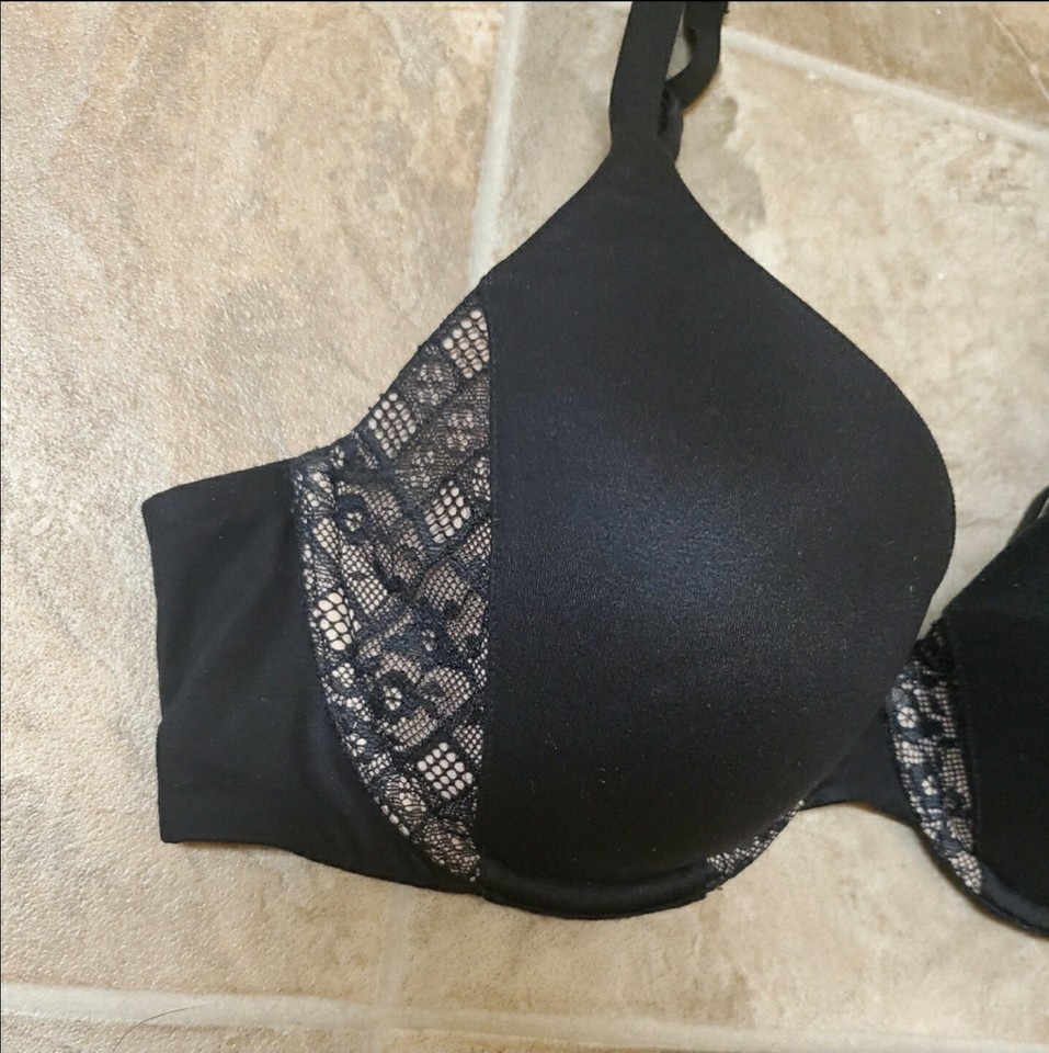 Victorias Secret Lined Perfect Coverage Bra Size 34C | eBay