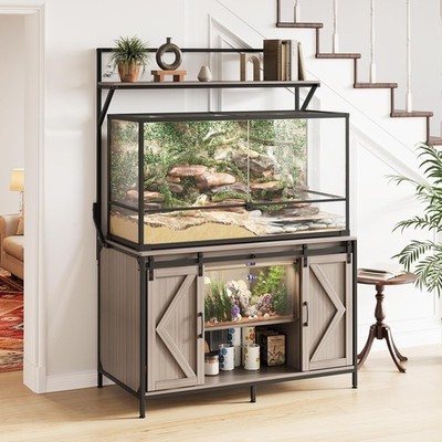 Reptile Tank Stand for 120Gal 48x24" Bearded Dragon/Turtle Stand W ...
