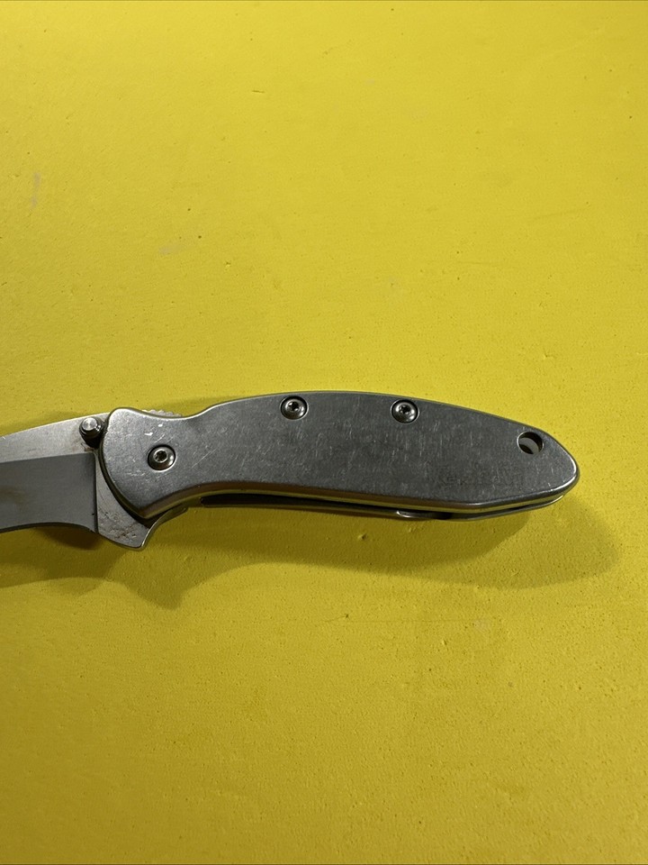 Kershaw 1600 Chive Knife Assisted Opening Plain Edge Ken Onion Design ...