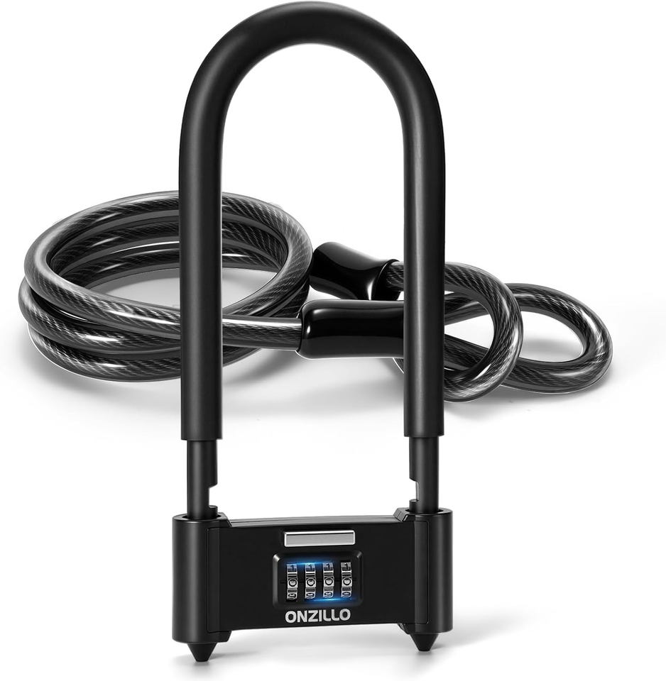 Bike Lock, Heavy Duty Bicycle Locks anti Theft with Security Steel ...
