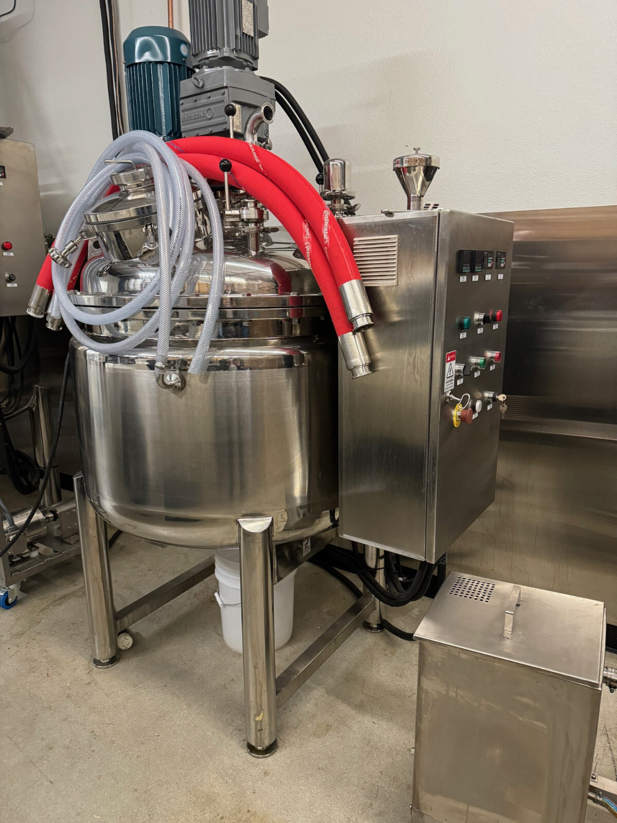 New 300L 80 Gallon Stainless Scrape Surface Processing Mixing Tank ...