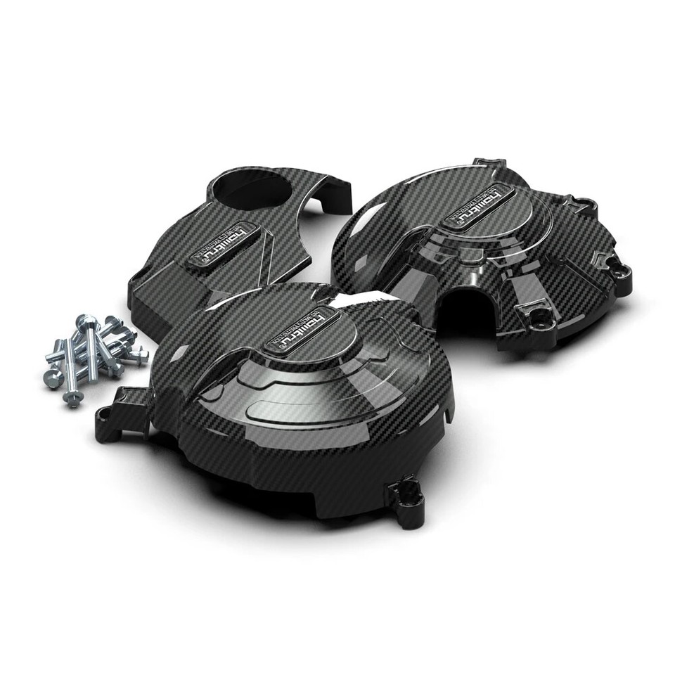 Carbon Fiber Motorcycle Engine Protection Cover For Ducati Scrambler ...