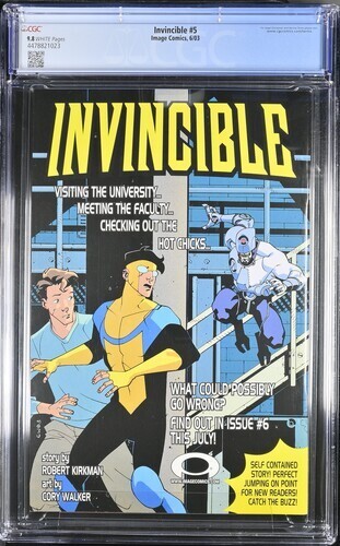 Invincible #5 2003 Image Comics CGC 9.8 1st app Allen the Alien | eBay