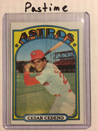 1972 Topps Cesar Cedeno Baseball Card #65 Houston Astros | eBay