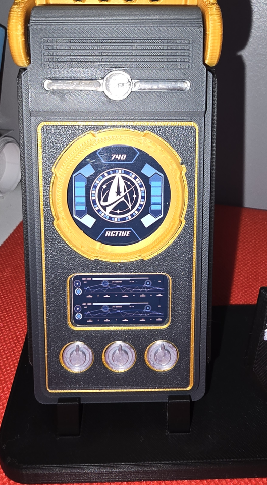 Star Trek: Discovery Communicator + Stand - Free Tracked Post | eBay UK