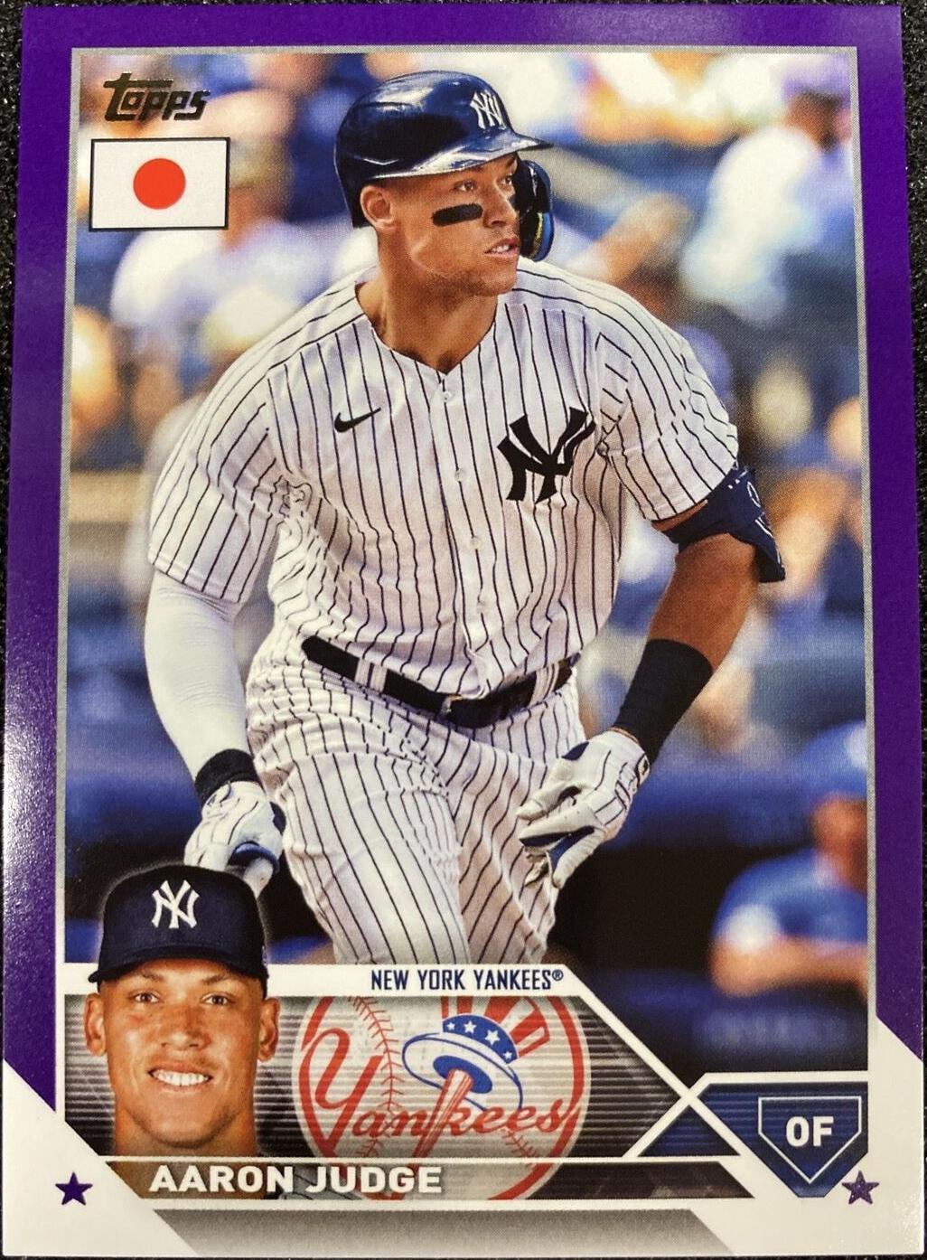 2023 Topps Japan Edition - Aaron Judge #100 Purple /50 for sale online ...