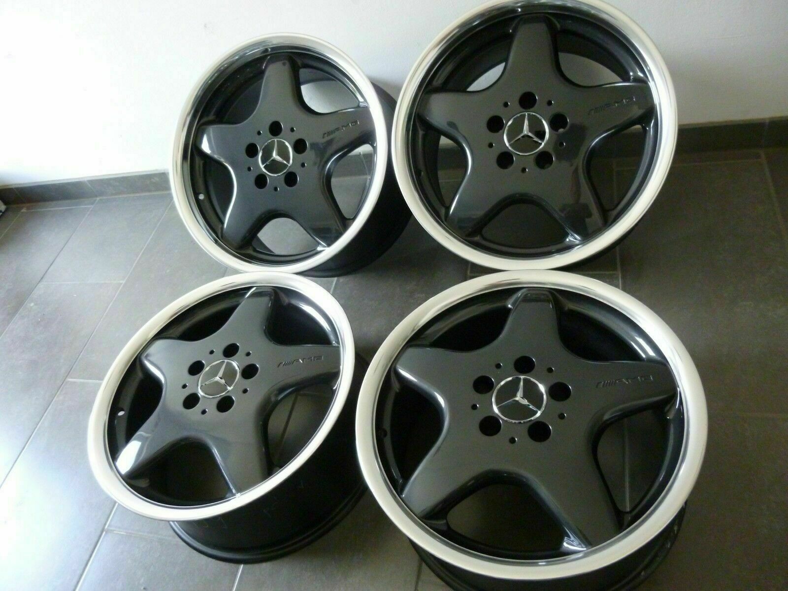 4 Original AMG Rims 17" Styling I Mercedes W203 W202 W209 R170 R171 ...