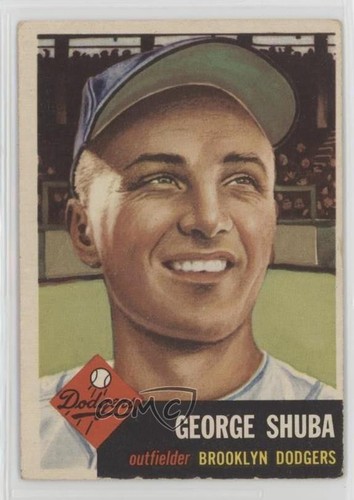 1953 Topps George Shuba #34 | eBay