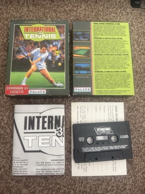 COMMODORE 64 INTERNATIONAL 3D TENNIS - COMMODORE 64 - game tested | eBay UK