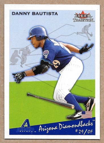 2002 Fleer Tradition Update #U163 Danny Bautista Arizona Diamondbacks ...