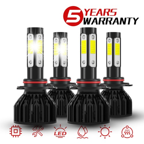 10000K LED Headlight Combo High/Low Bulbs For Chevy Astro Van 3-Door ...