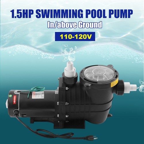 110-120V 1.5HP Filter Pump 6000GPH Inground Swimming POOL PUMP MOTOR w ...