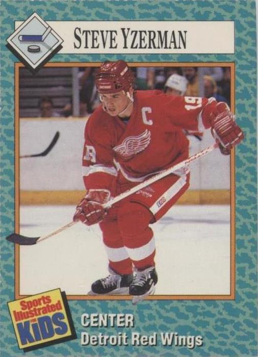 1989 Sports Illustrated for Kids Series 1 - Steve Yzerman #25 for sale ...