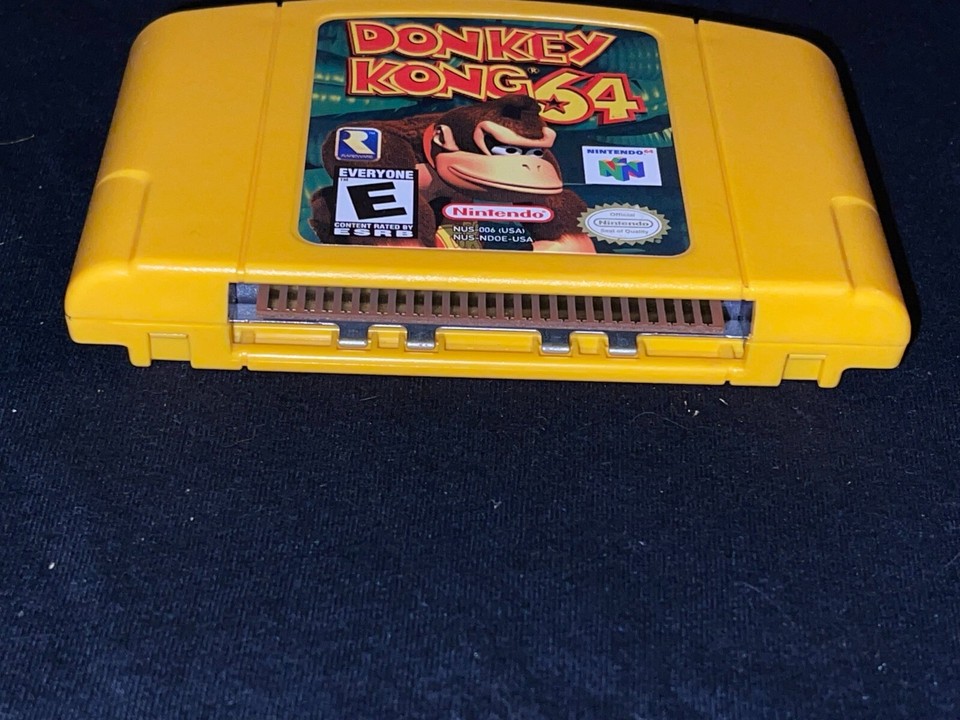 Donkey Kong 64 (Nintendo 64) NFR Not For Resale Cleaned Tested ...