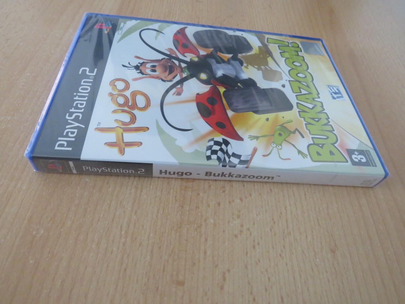 Hugo Bukkazoom Sony PlayStation 2 Ps2 3 Racing Game for sale online ...