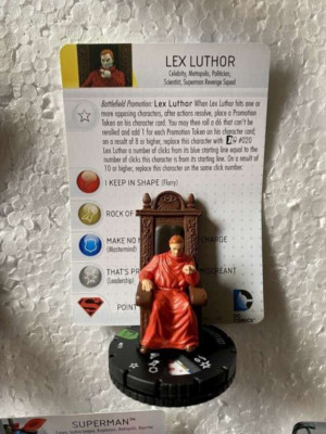 DC Heroclix 10th Anniversary Lex Luthor #013 | eBay Australia