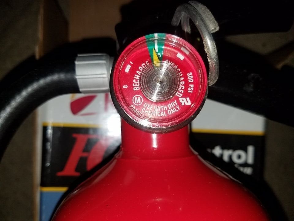 Kidde FC 340m Multipurpose ABC Vehicle Dry Chemical Fire Extinguisher 8 ...