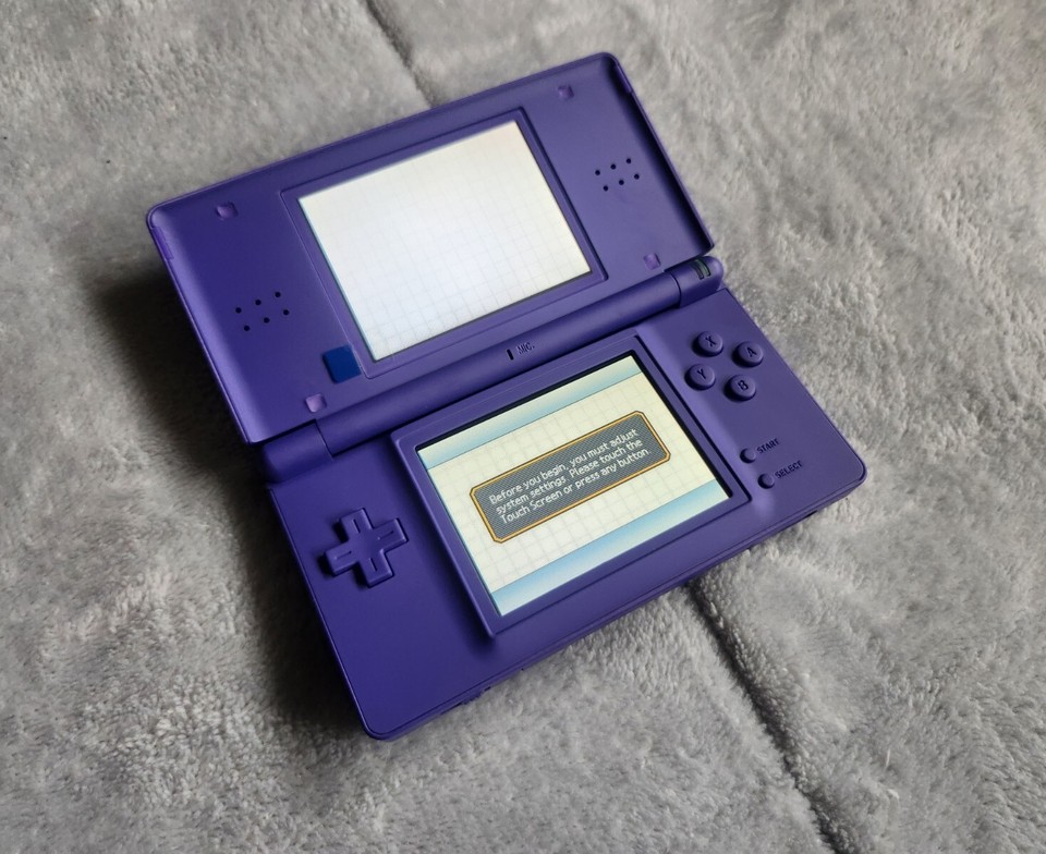 Custom Nintendo DS Lite Purple Handheld System with BRAND NEW SHELL | eBay