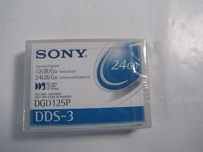 Sony 24GB Digital Data Storage DDS-3 DGD125P NEW | eBay