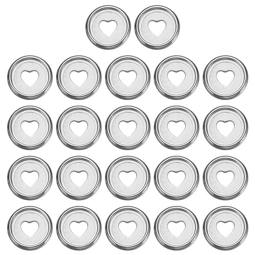 24mm Book Binding Discs 22pcs Discbound Expansion Discs Plating Heart ...