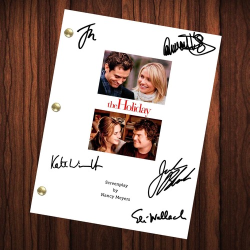 The Holiday Movie Signed Autographed Script Full Screenplay Script ...