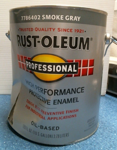 Rust-Oleum Oil-Based Protective Enamel SMOKE GRAY 1 gal. (7786402) FS ...