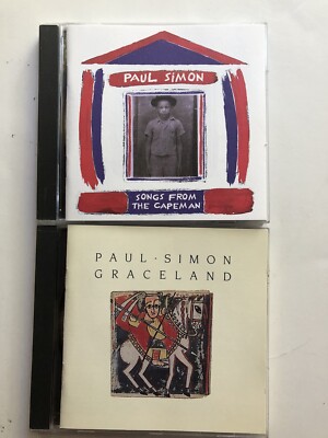 Paul Simon cd Lot 2 Graceland (enhanced Cd) & Songs From The Capeman NM ...