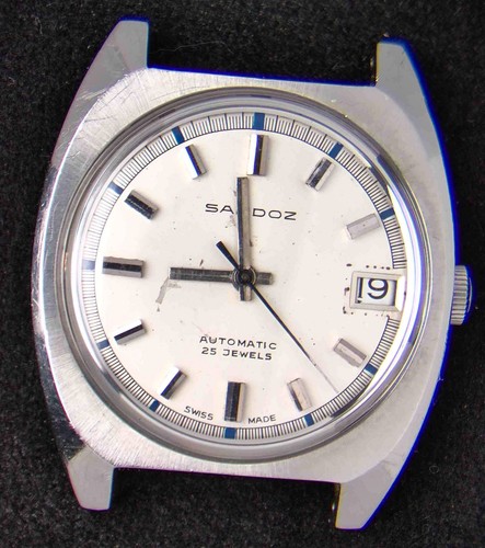 Sandoz Men's Automatic FHF 905 Vintage Swiss Watch -- Spares/Repairs | eBay