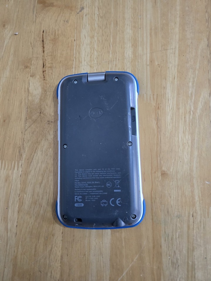 VTech KidiCom Max Learning Kids Tablet Touchscreen Device Blue With ...