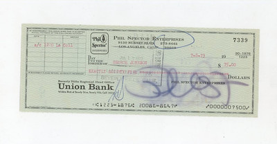 PHIL SPECTOR Record Producer. John Lennon Beatles -SIGNED AUTOGRAPHED ...
