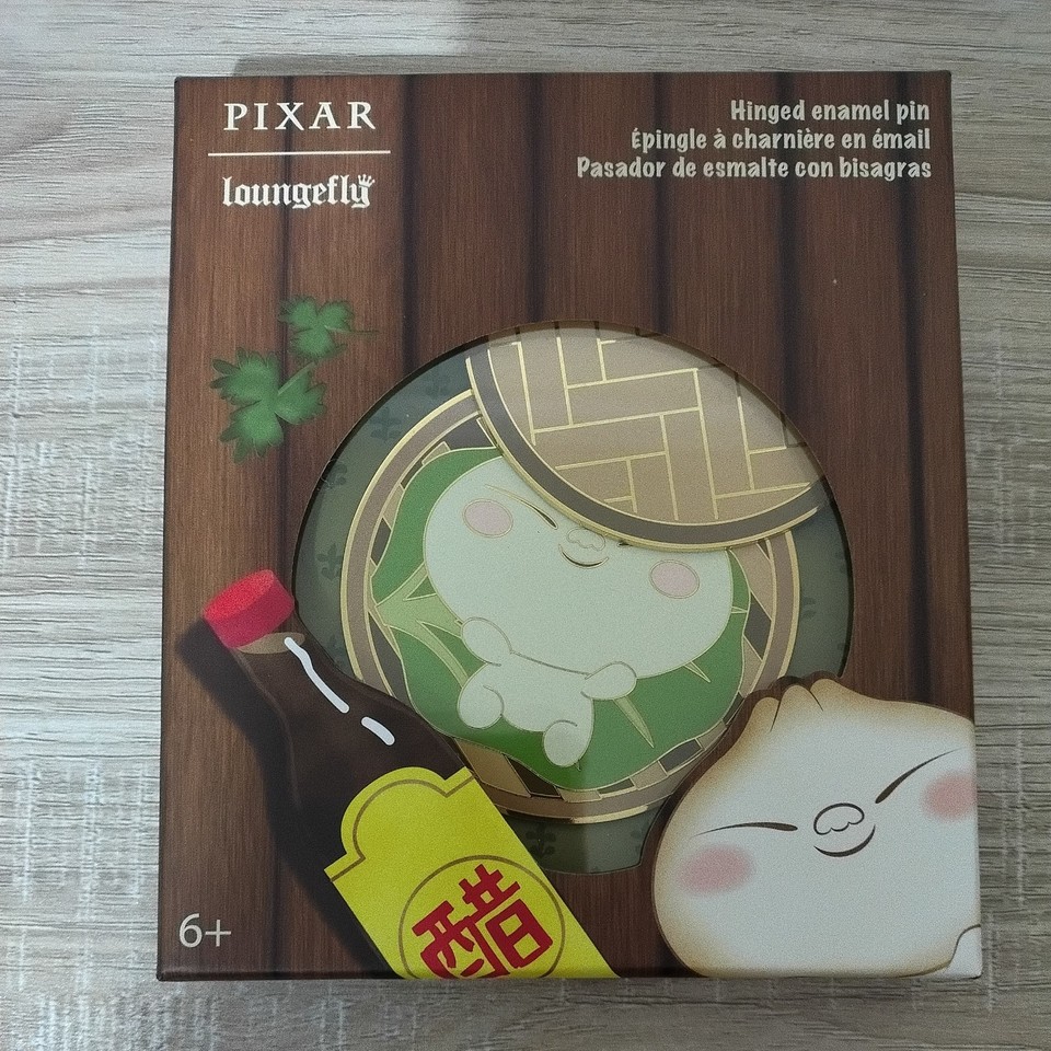 Loungefly Disney Pixar Bao Bamboo Steamer 3" Enamel Pin New with Box ...