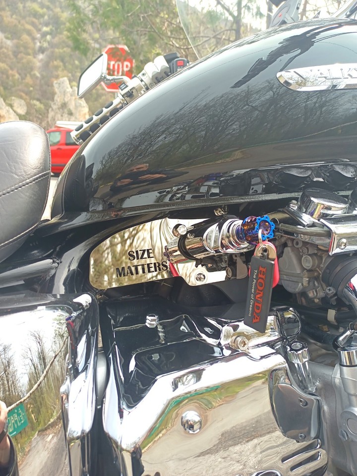 1998 Honda Valkyrie 1500 F6C Stainless Engine Hanger Covers SET ...