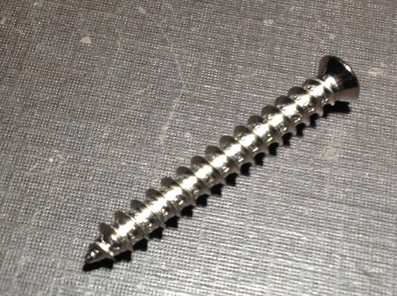 25 NORS #10 x 1-1/2" w/#6 nickel sheet metal garnish trim moulding ...